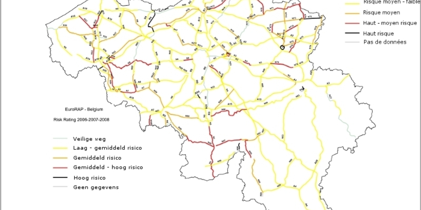 Routes belges peu sûres | Moniteur Automobile