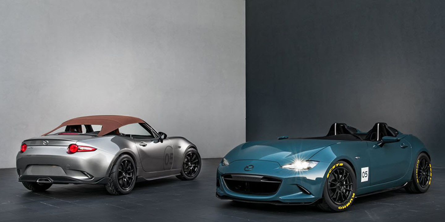 2 Mazda MX-5 Lightweight conceptcars op de SEMA Show | AutoGids