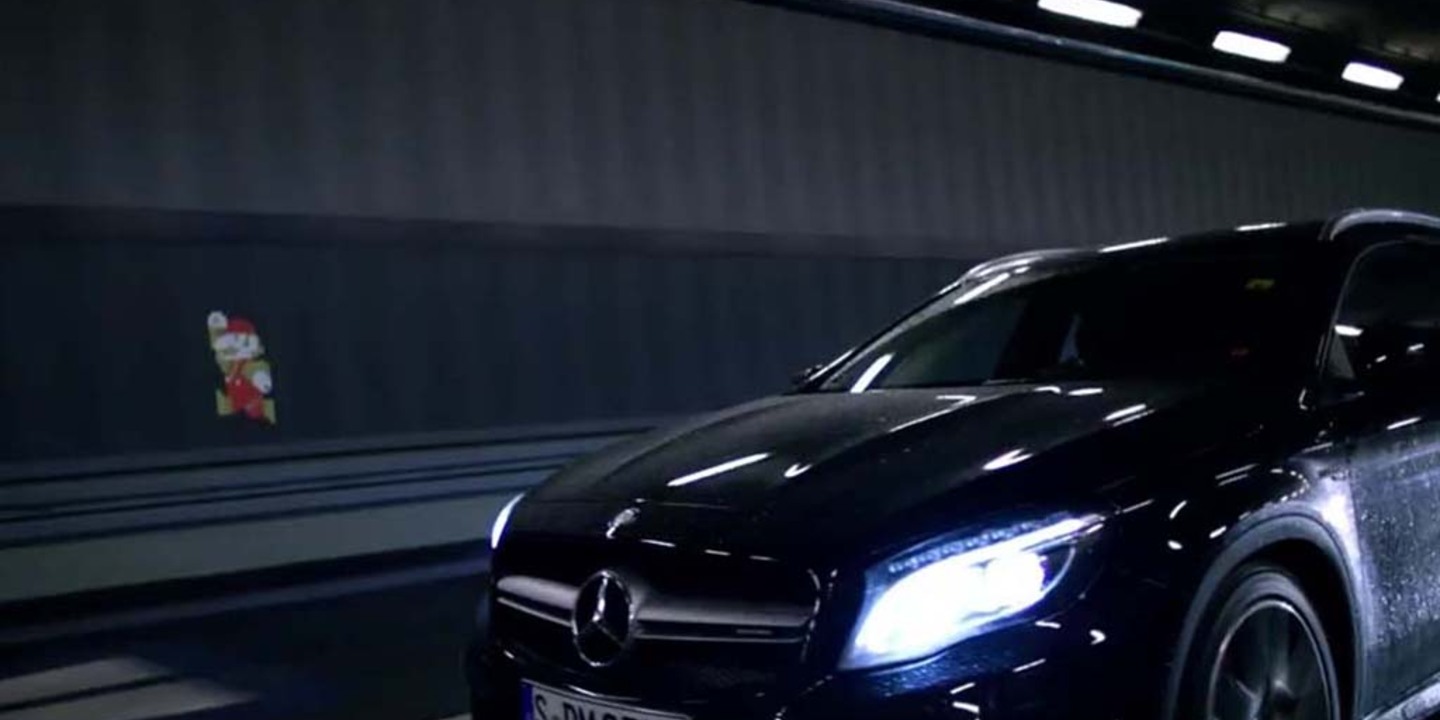 Le Mercedes GLA roule pour Nintendo et Super Mario | Moniteur Automobile
