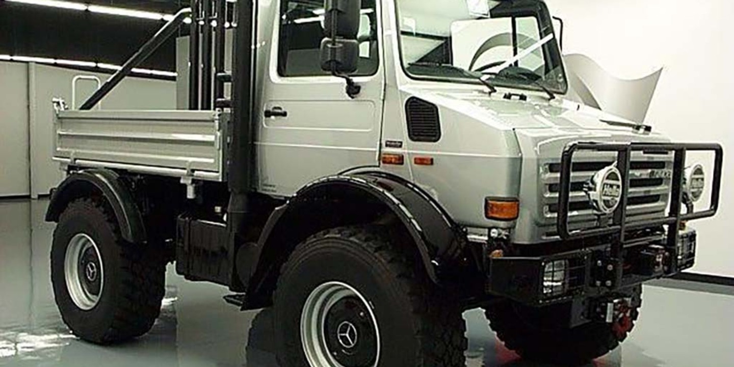 Photos L'Unimog de Schwarzenegger à vendre | Moniteur Automobile