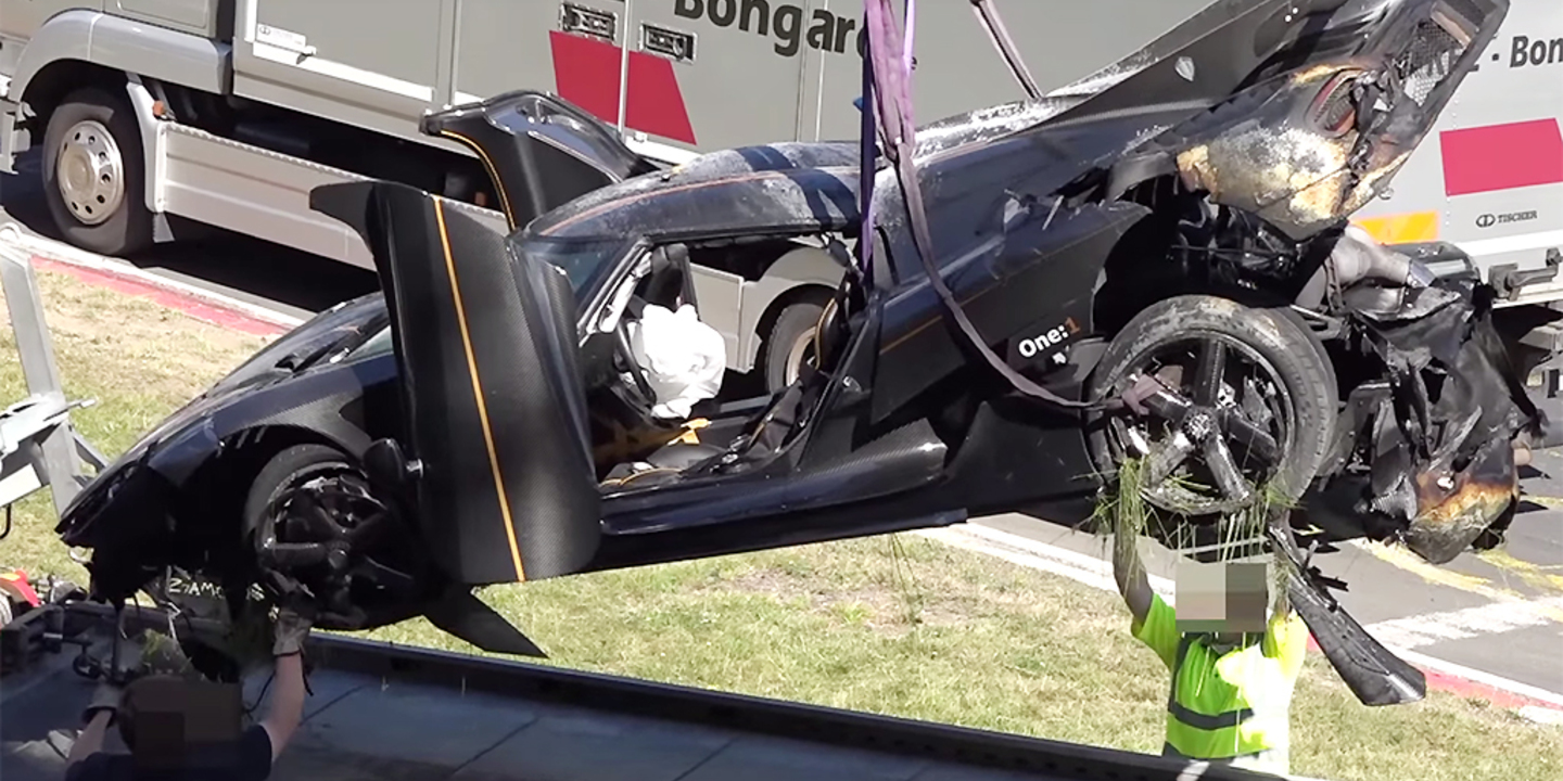 Koenigsegg: gecrashte One:1 zal opnieuw gebouwd worden | AutoGids