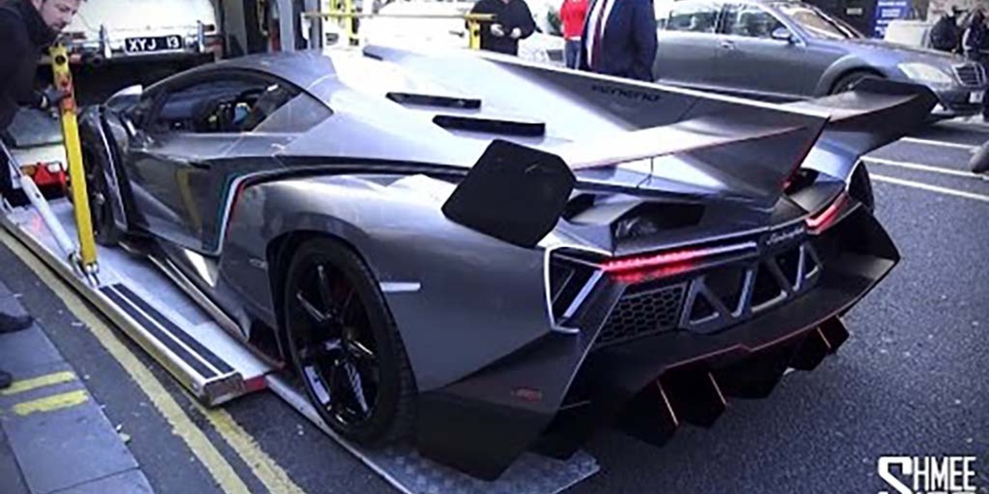 Lamborghini: een van vier Veneno’s in Londen geleverd | AutoGids