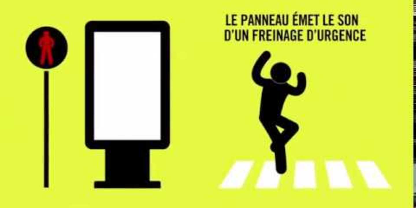 Un feu qui effraie les piétons | Moniteur Automobile