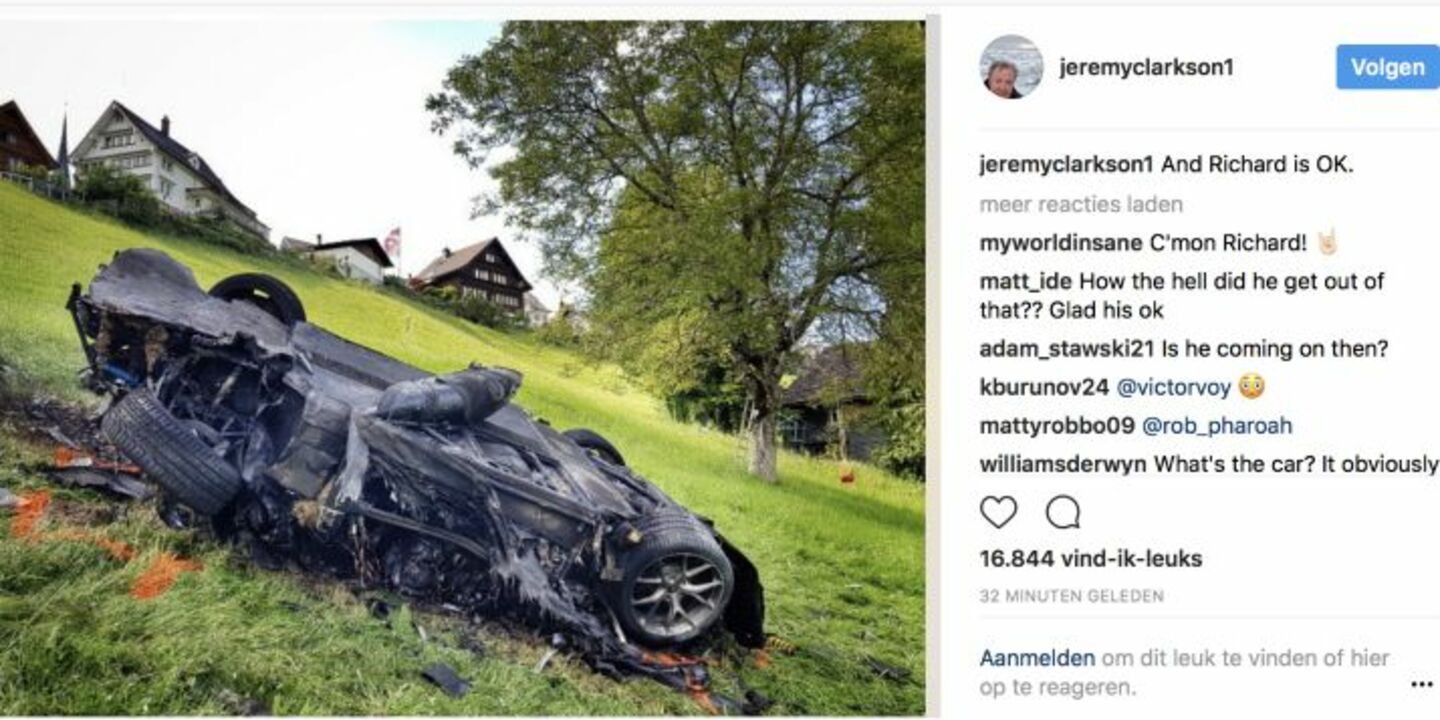Photos Rimac Concept One : des explications sur le crash de Richard Hammond | Moniteur Automobile
