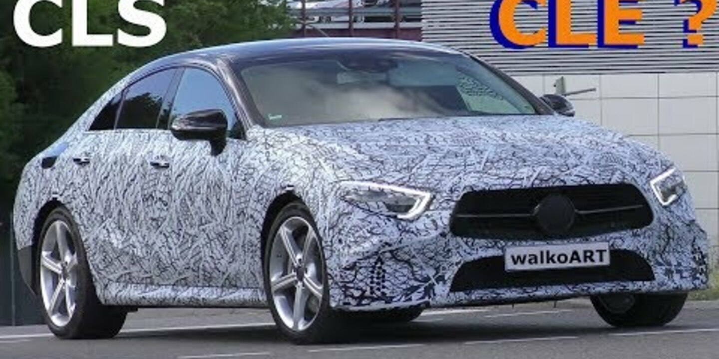 Mercedes-Benz CLE voor het eerst in het openbaar gezien | AutoGids