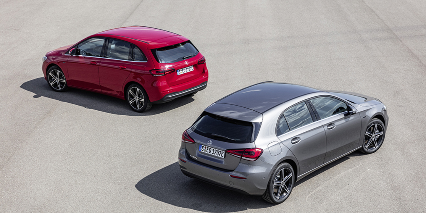 Mercedes A en B 250 e: meer dan 60 km elektrisch | AutoGids