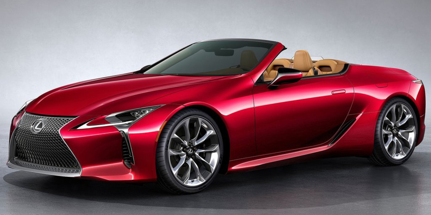 Lexus LC: nu ook als Convertible | AutoGids