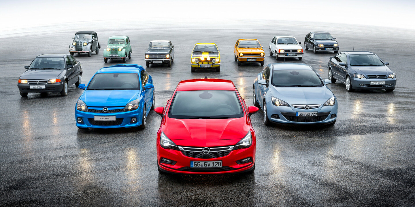 Alle generaties van de Opel Kadett en de Astra (1936-2021) | AutoGids