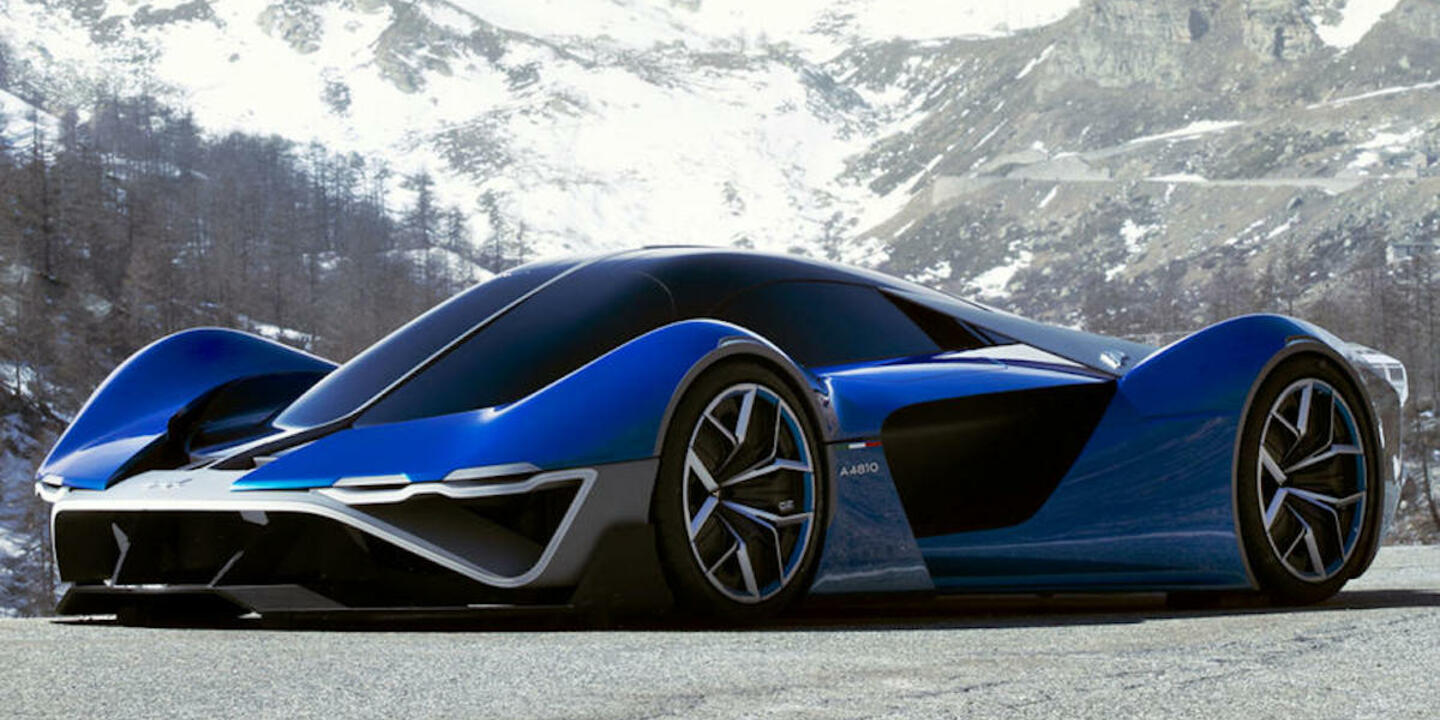 Alpine A481 wordt supercar op waterstof | AutoGids