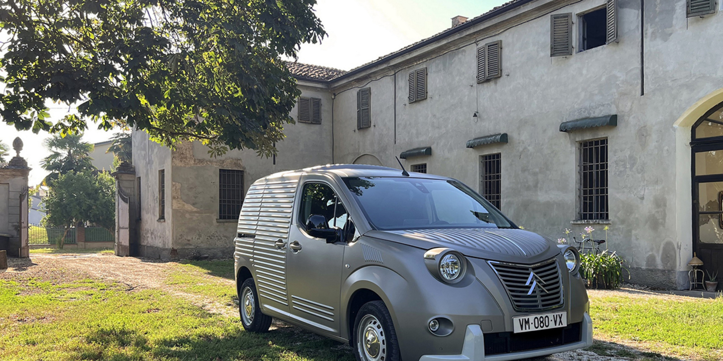 La Citroën Berlingo se transforme en 2CV Fourgonnette | Moniteur Automobile