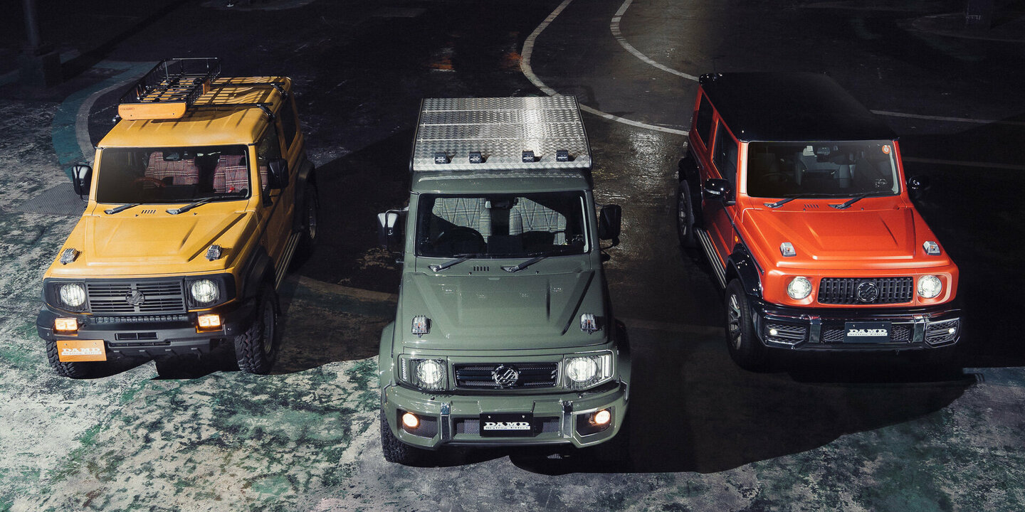 Suzuki Jimny transformé en Classe G de 3e génération | Moniteur Automobile