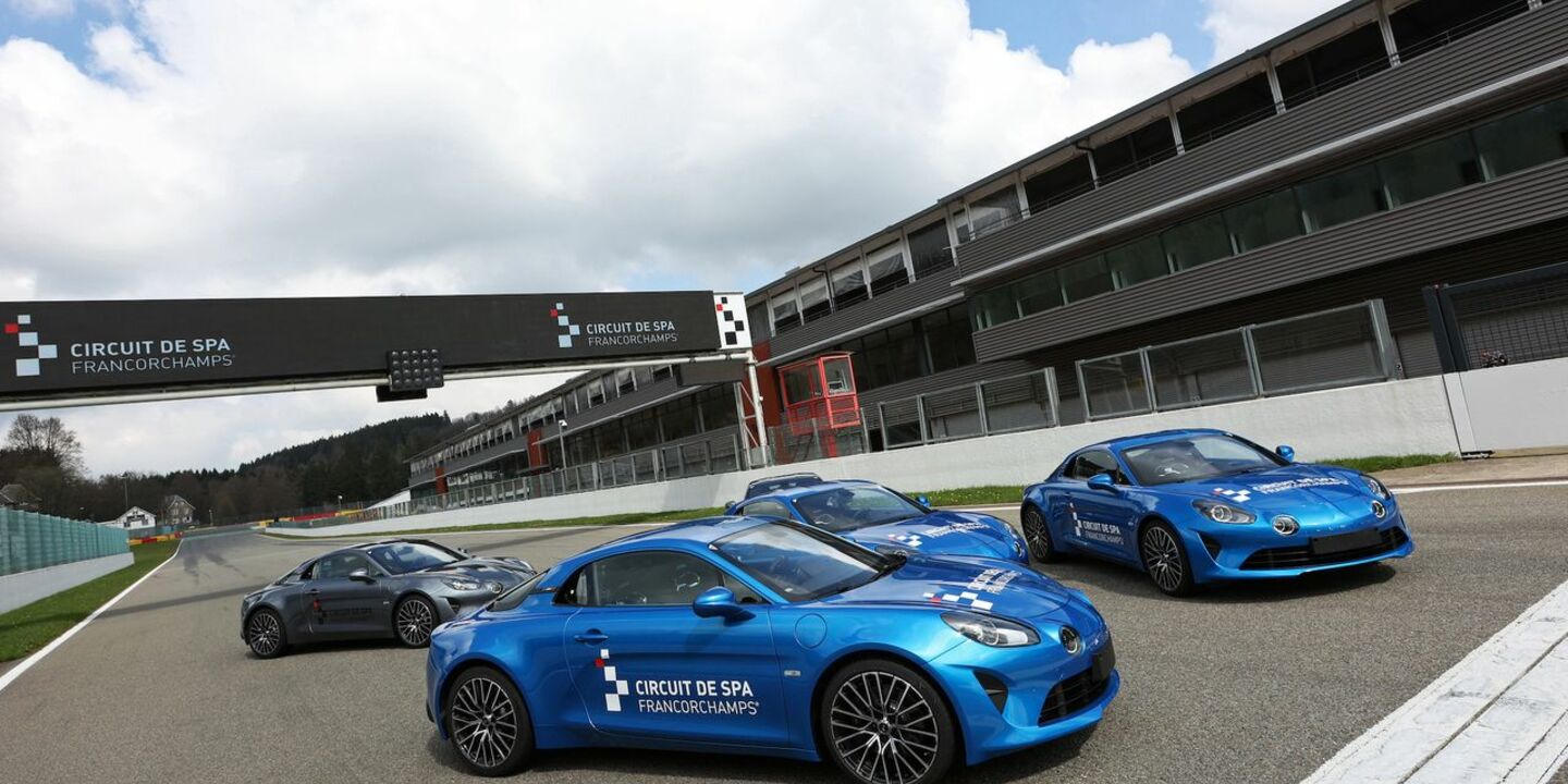 Des Alpine A110 pour les baptêmes à Spa-Francorchamps | Moniteur Automobile