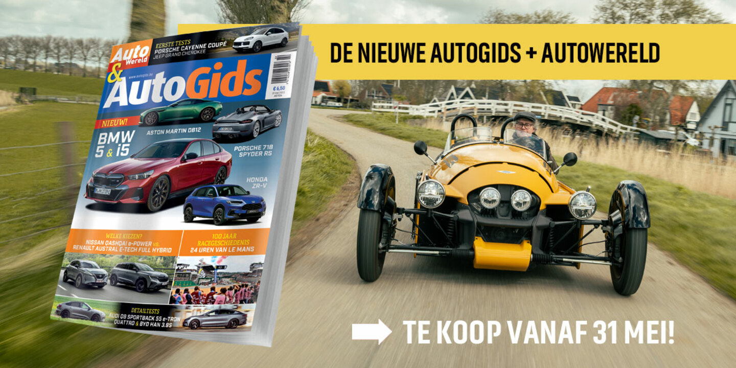 Foto's Op vier én op drie wielen in de nieuwe AutoGids