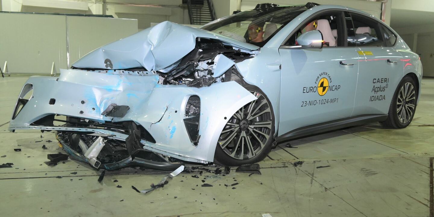 Nio bekroond met 5 sterren door Euro NCAP | AutoGids