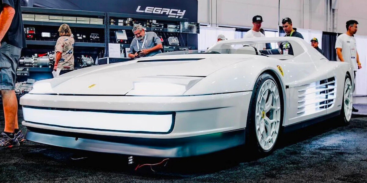 Gas Monkey présente une Ferrari Testarossa électrique | Moniteur Automobile