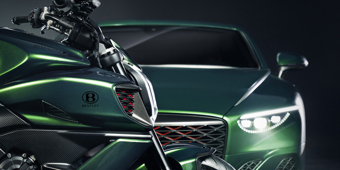Bentley se lance dans la moto avec un moteur V4 | Moniteur Automobile