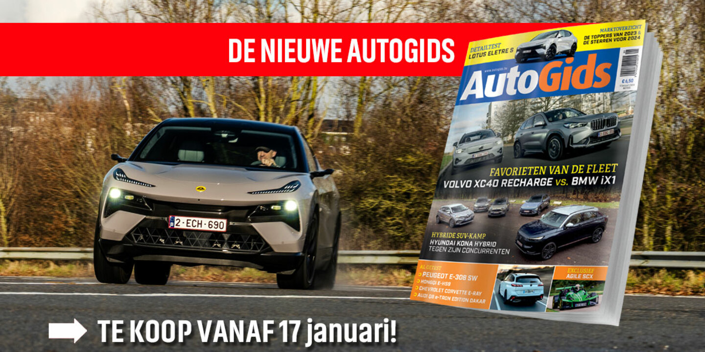 Vanaf 17 januari 2024: nieuwe AutoGids in de krantenwinkel