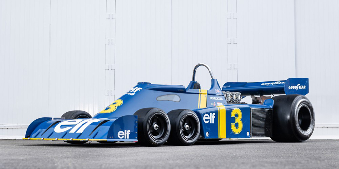 RM Sotheby Jody Scheckter Collection : offrez-vous une F1 à 6 roues ...