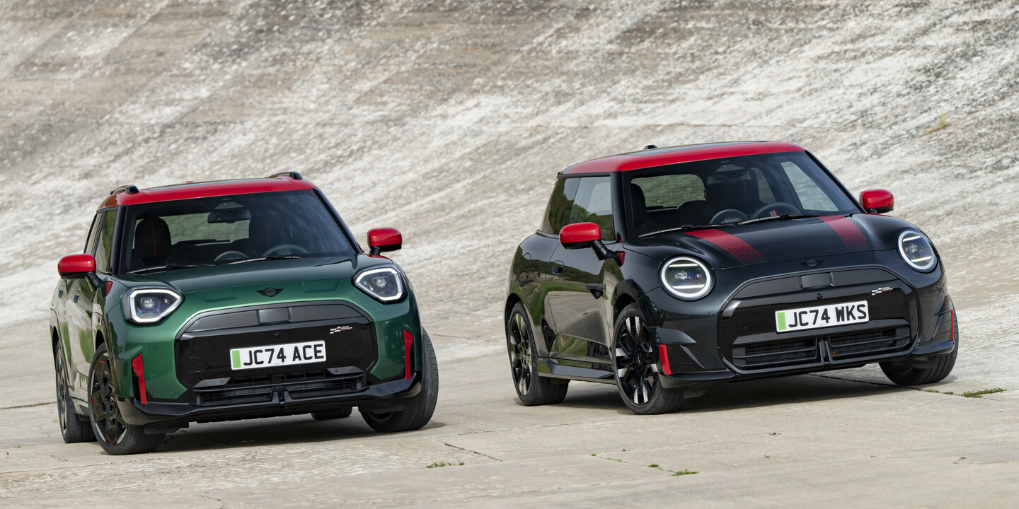 JCW-behandeling voor de Mini Cooper én Mini Aceman (2025) | AutoGids