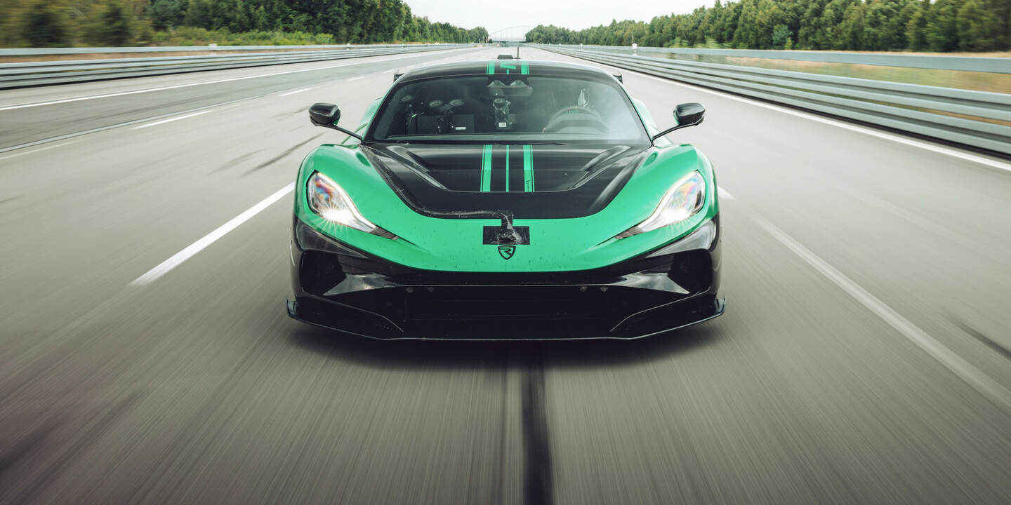 0-100 in 1,7 seconden: Rimac Nevera R zet 24 nieuwe snelheidsrecords ...