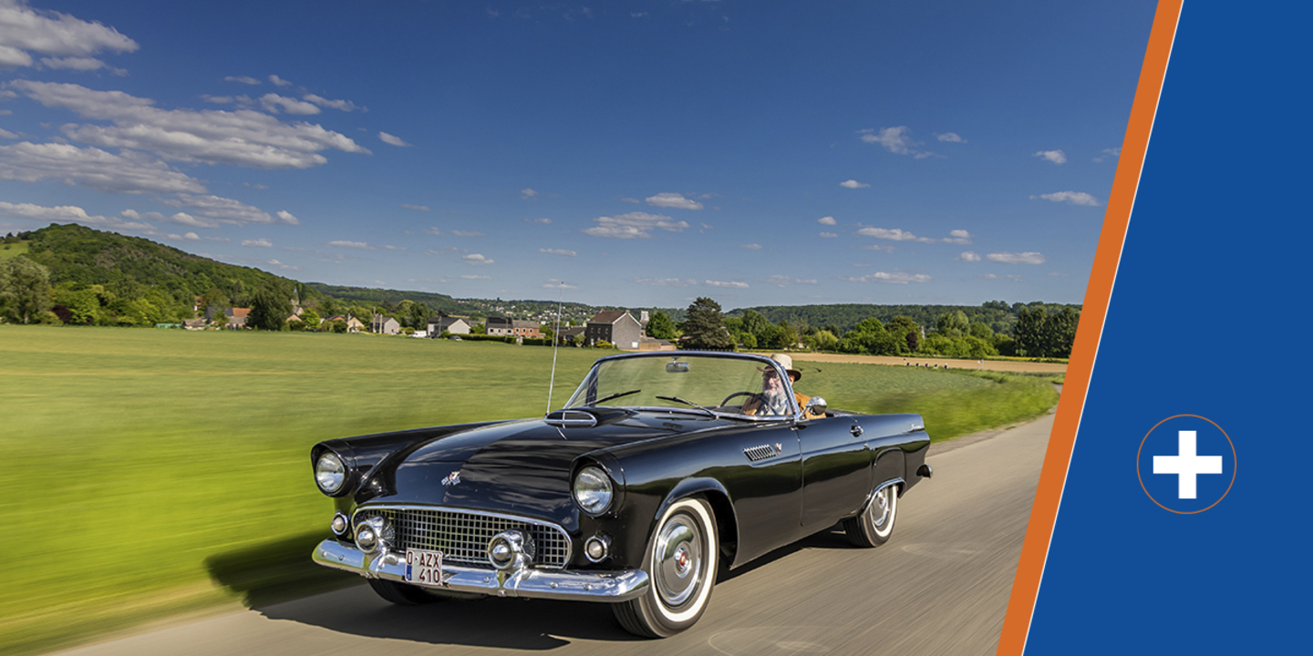Foto's Retrotest Ford Thunderbird (1955) - AutoGids 1155 (september 2025)