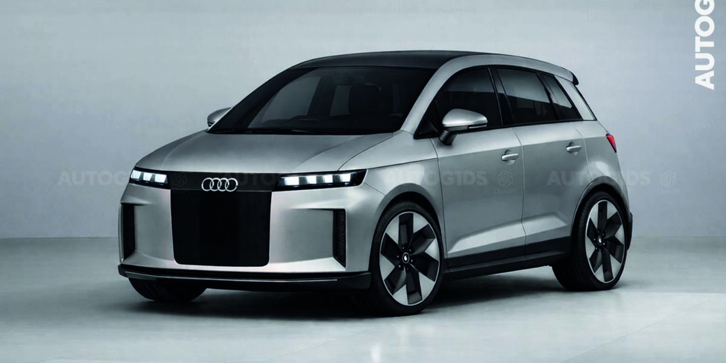 Foto's Preview: Audi A2 e-Tron (2027) - als vervanger van de A1 en de ...