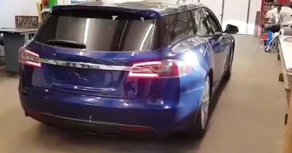 Tesla Model S ook als break? - AutoGids