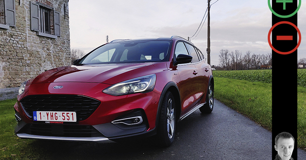 Test 2021 Ford Focus Active Clipper Ecoboost 155 mHEV: plus- en ...