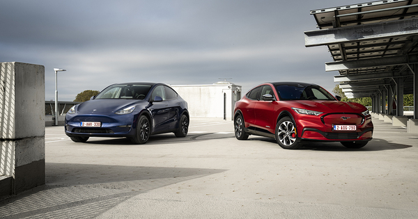 Test Ford Mustang Mach-E vs Tesla Model Y - vergelijking AutoGids
