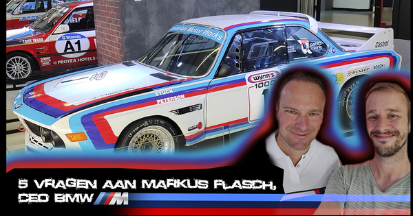 Video's - Met welke auto rijdt Markus Flasch, CEO BMW M?
