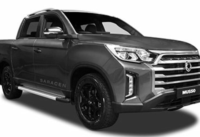 KGM Musso 4d 2025 - Alle modellen en versies Lichtevracht