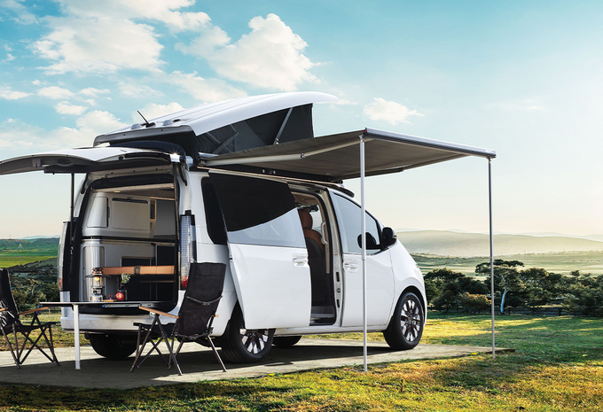 Photos Hyundai Staria Camper Concept : le camping-car coréen 800 volts ...